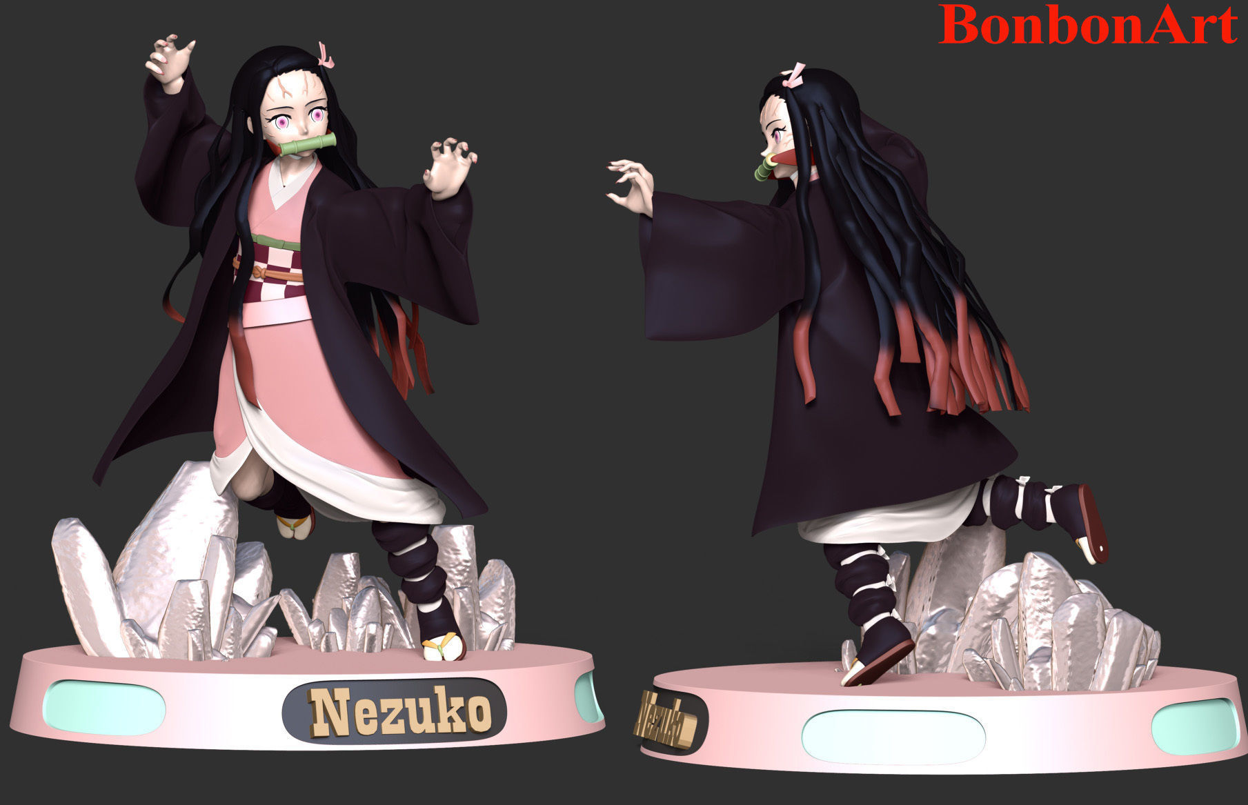 Nezuko - Demon Slayer Hinokami Chronicles 3D model 3D printable | CGTrader