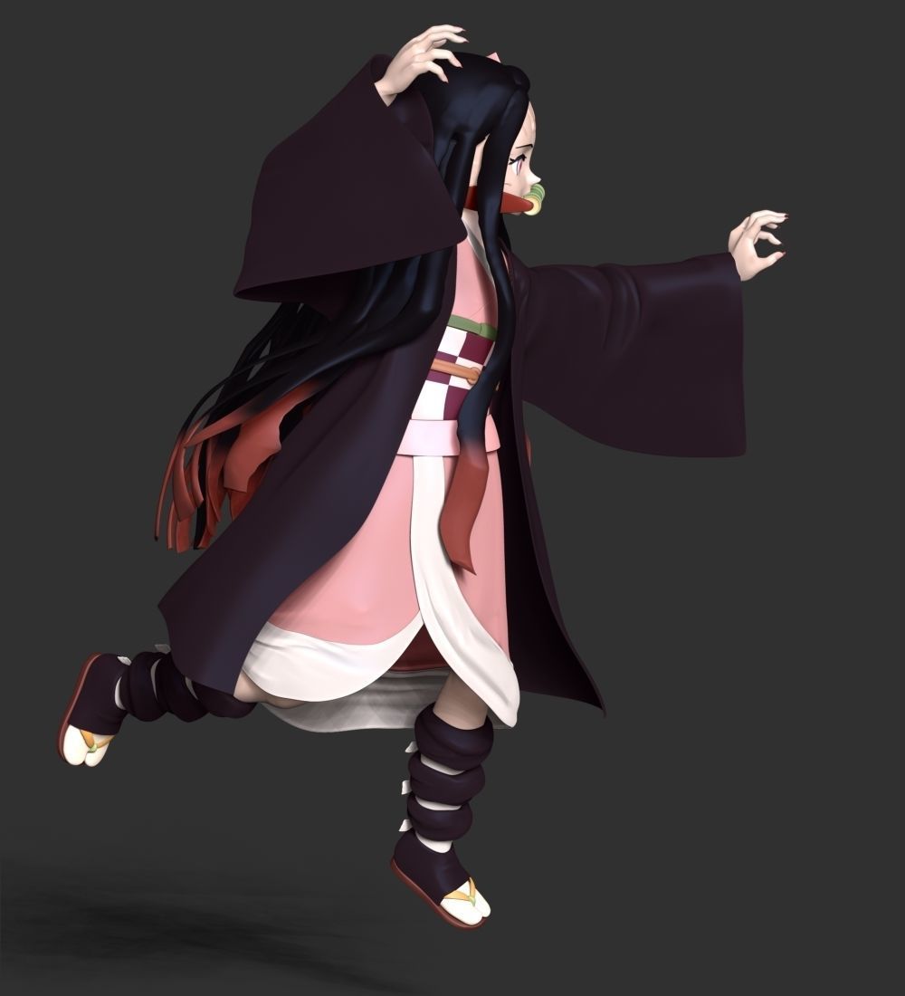 Nezuko - Demon Slayer Hinokami Chronicles 3D model 3D printable | CGTrader