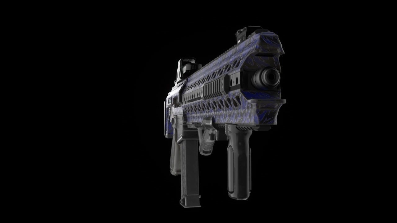 FN M29 purple Infantry Rifle 3D model | CGTrader