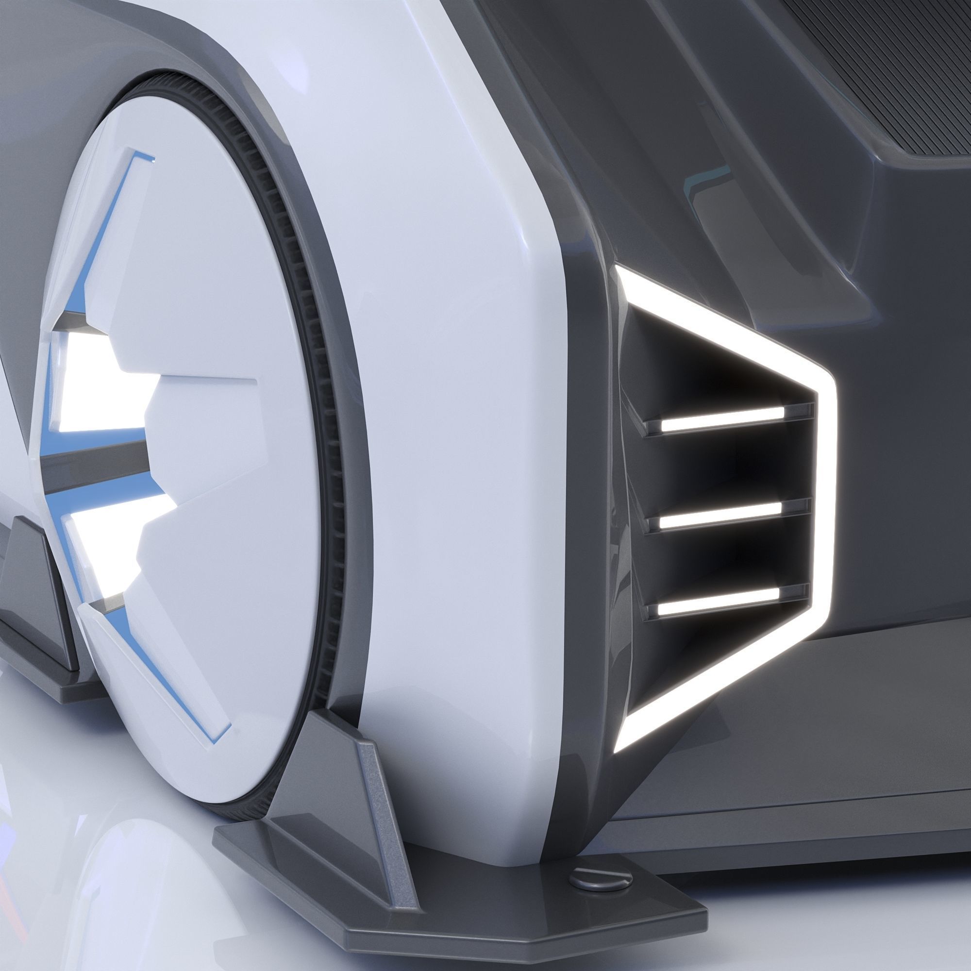 3D model Tesla Spaces rocket VR / AR / low-poly | CGTrader