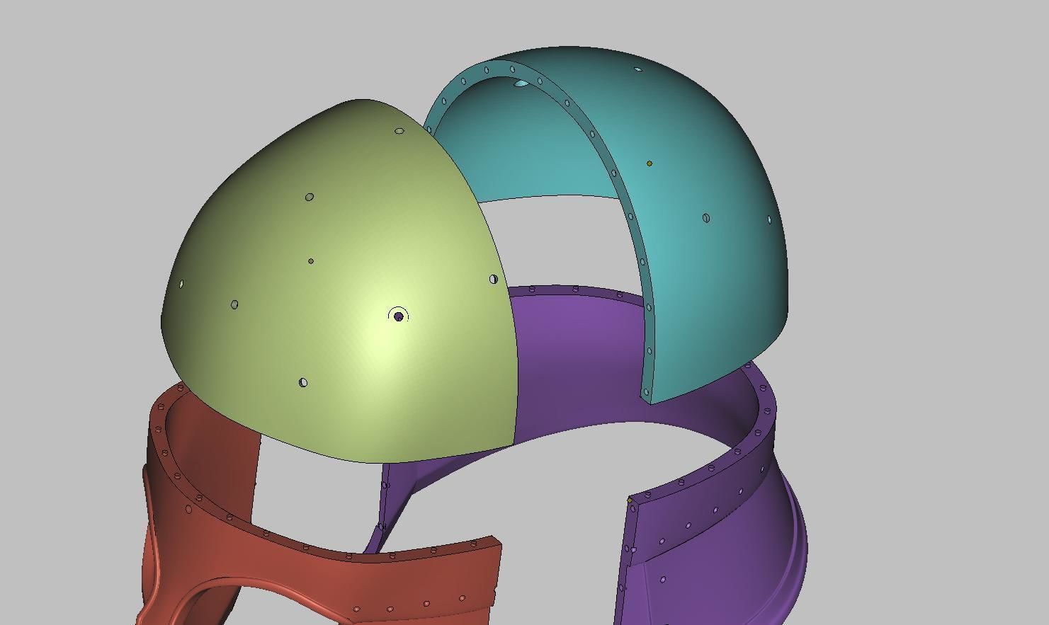 Kings Guard Armor 3D print Full Size STL Files 3D model 3D printable ...