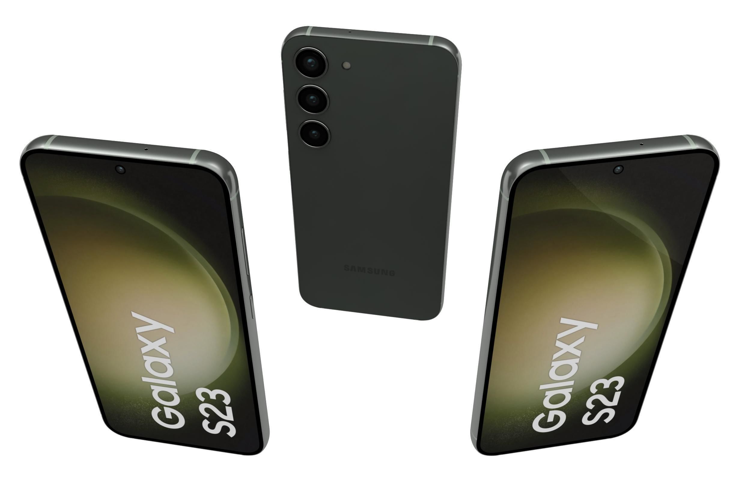 Samsung Galaxy S23 Green 3D model | CGTrader