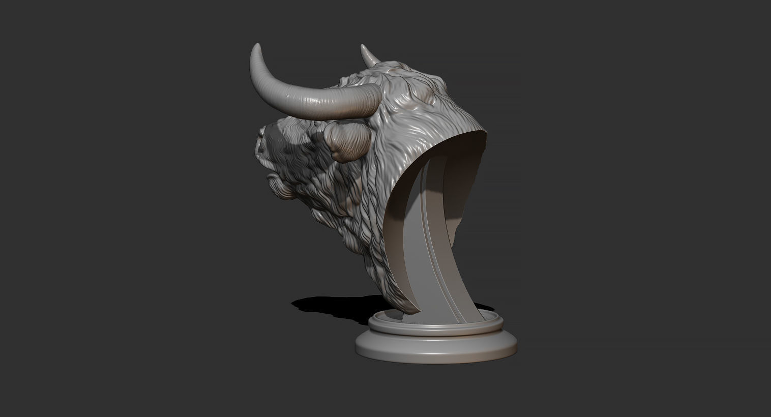 Bull bellows 3D model 3D printable | CGTrader