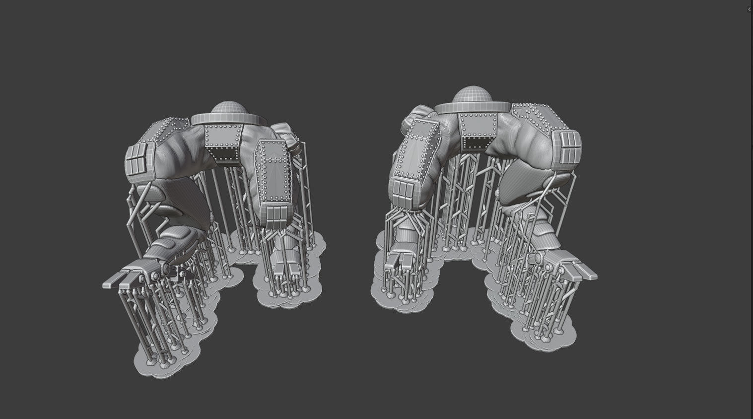 Lancer RPG NPC Heavy Mech Pack - Hulker 3D model 3D printable | CGTrader