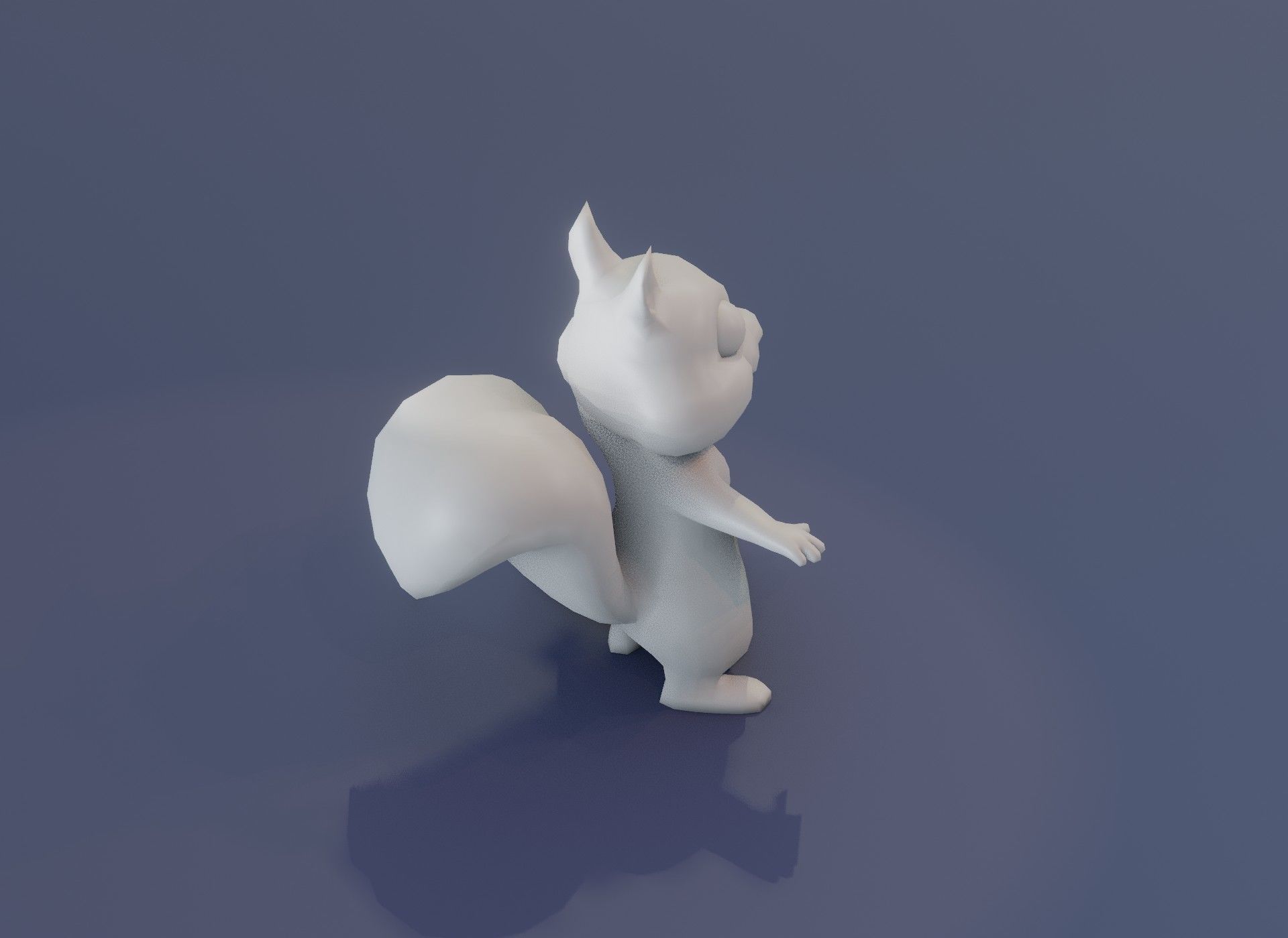 3D model Cartoon Squirrel Animated Base Mesh 30 Animations 3D Model VR ...