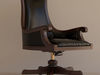 Classic VIP Wooden Revolving Chair 3D model | CGTrader
