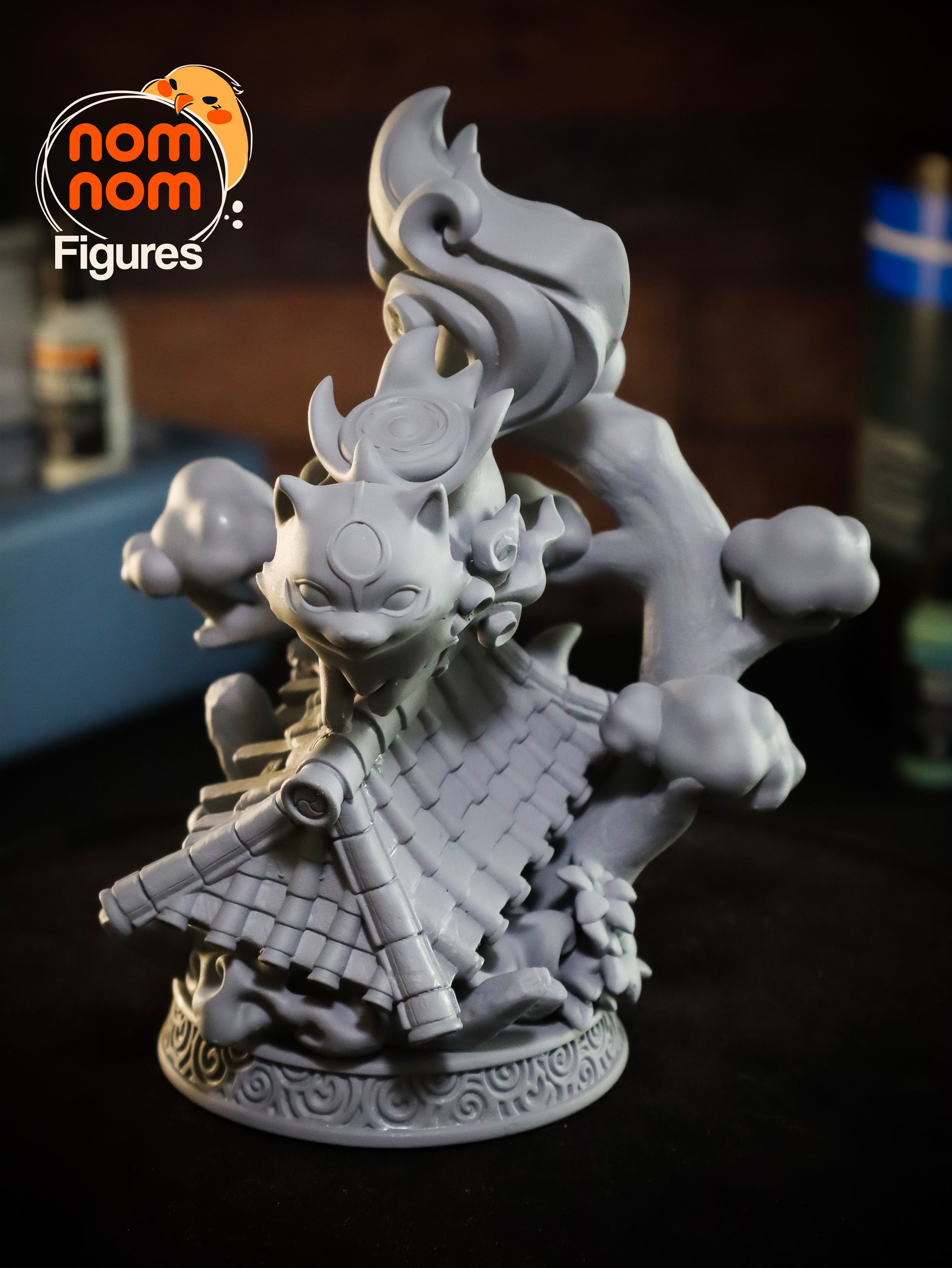 Chibi Amaterasu - Okami 3D model 3D printable | CGTrader