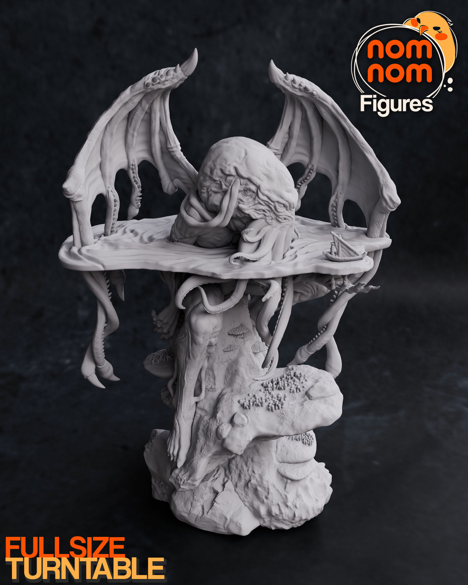 Cthulhu Mythos 3D model 3D printable | CGTrader