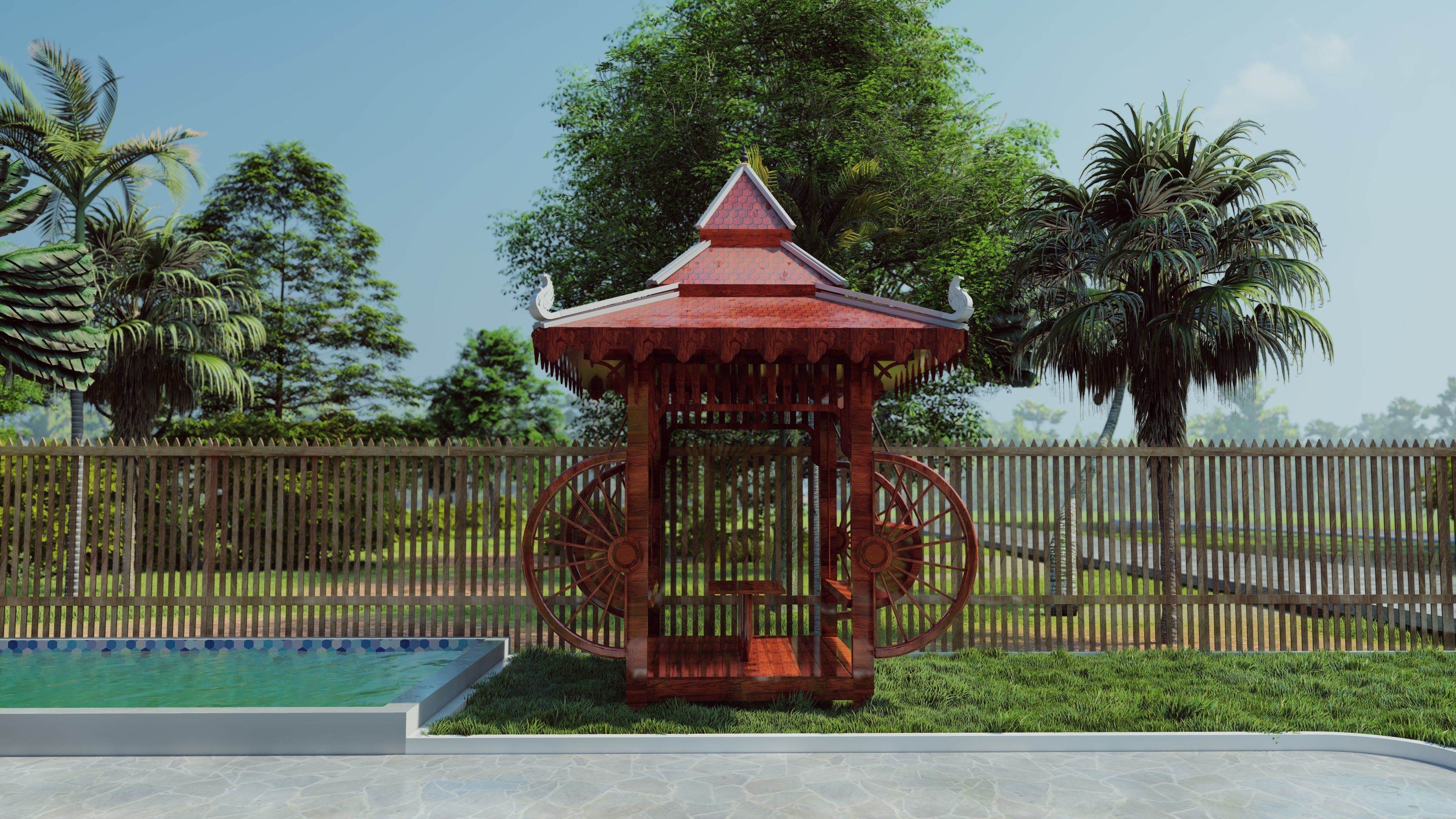 3D model khmer Design VR / AR / low-poly | CGTrader
