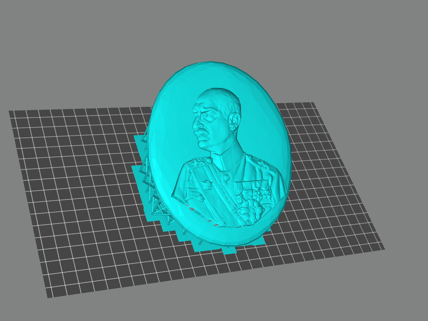 Reza Shah Pahlavi 3D model 3D printable | CGTrader