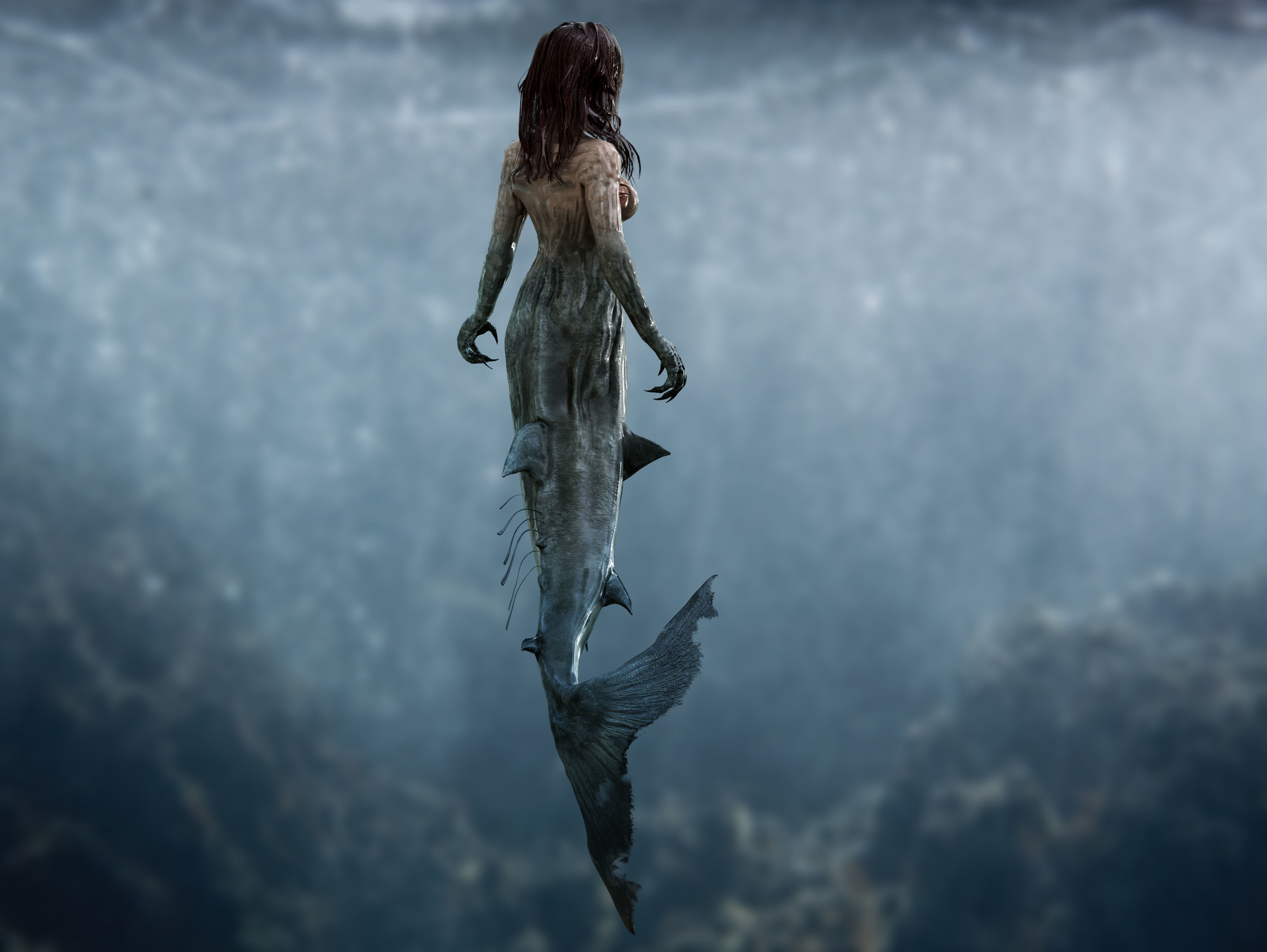 3D model Mermaid VR / AR / low-poly rigged | CGTrader