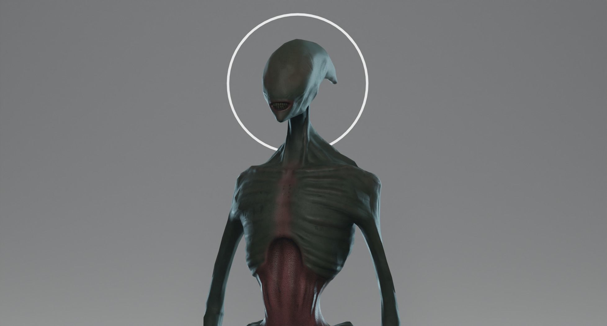 3D model Alien with environment game ready VR / AR / low-poly | CGTrader