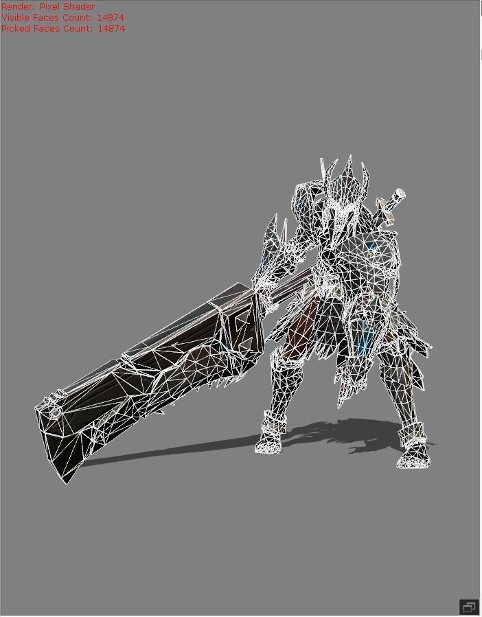 3D model Hanzo Undead King Skin 02 VR / AR / low-poly | CGTrader