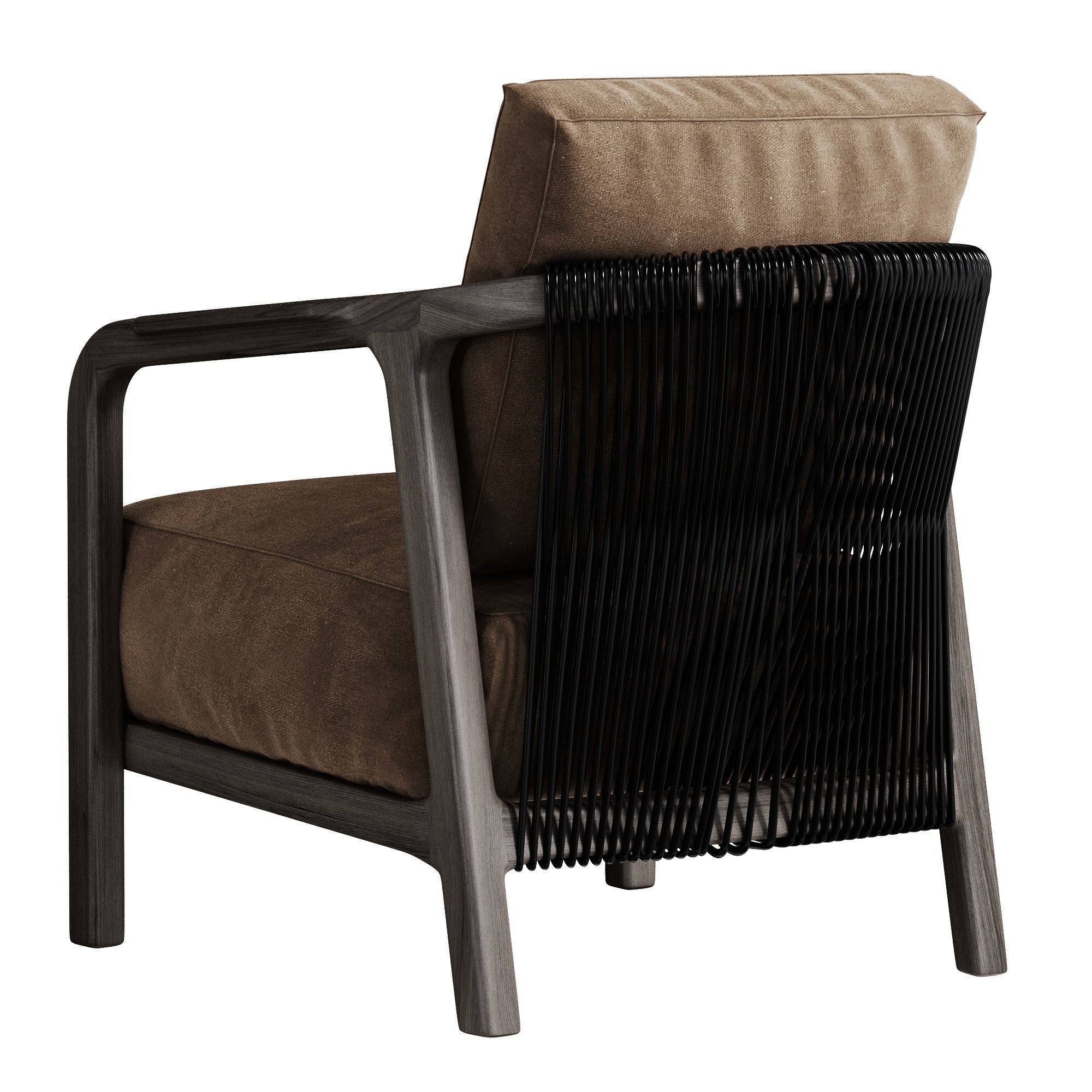 3D model Crono Armchair Flexform VR / AR / low-poly | CGTrader