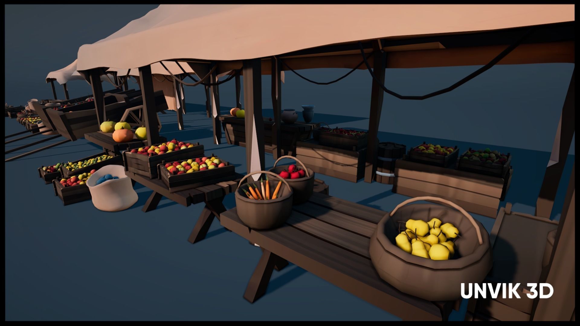 3D model Grocery Kitbashing VR / AR / low-poly | CGTrader