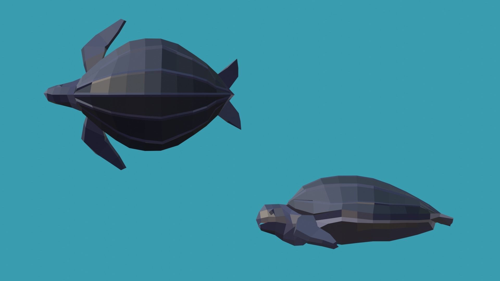 3D model animated low poly fish pack VR / AR / low-poly | CGTrader