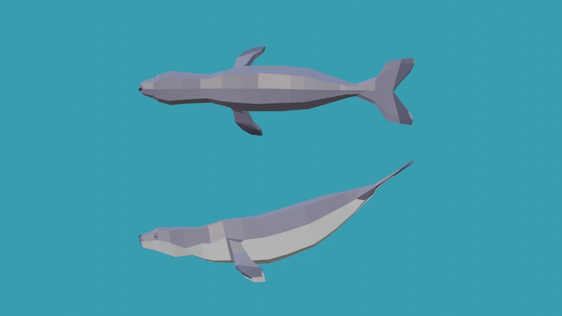 3D model animated low poly fish pack VR / AR / low-poly | CGTrader