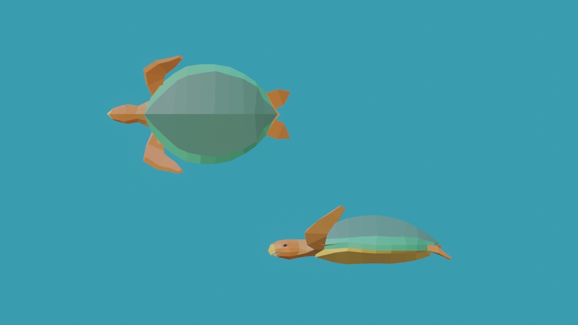 3D model animated low poly fish pack VR / AR / low-poly | CGTrader