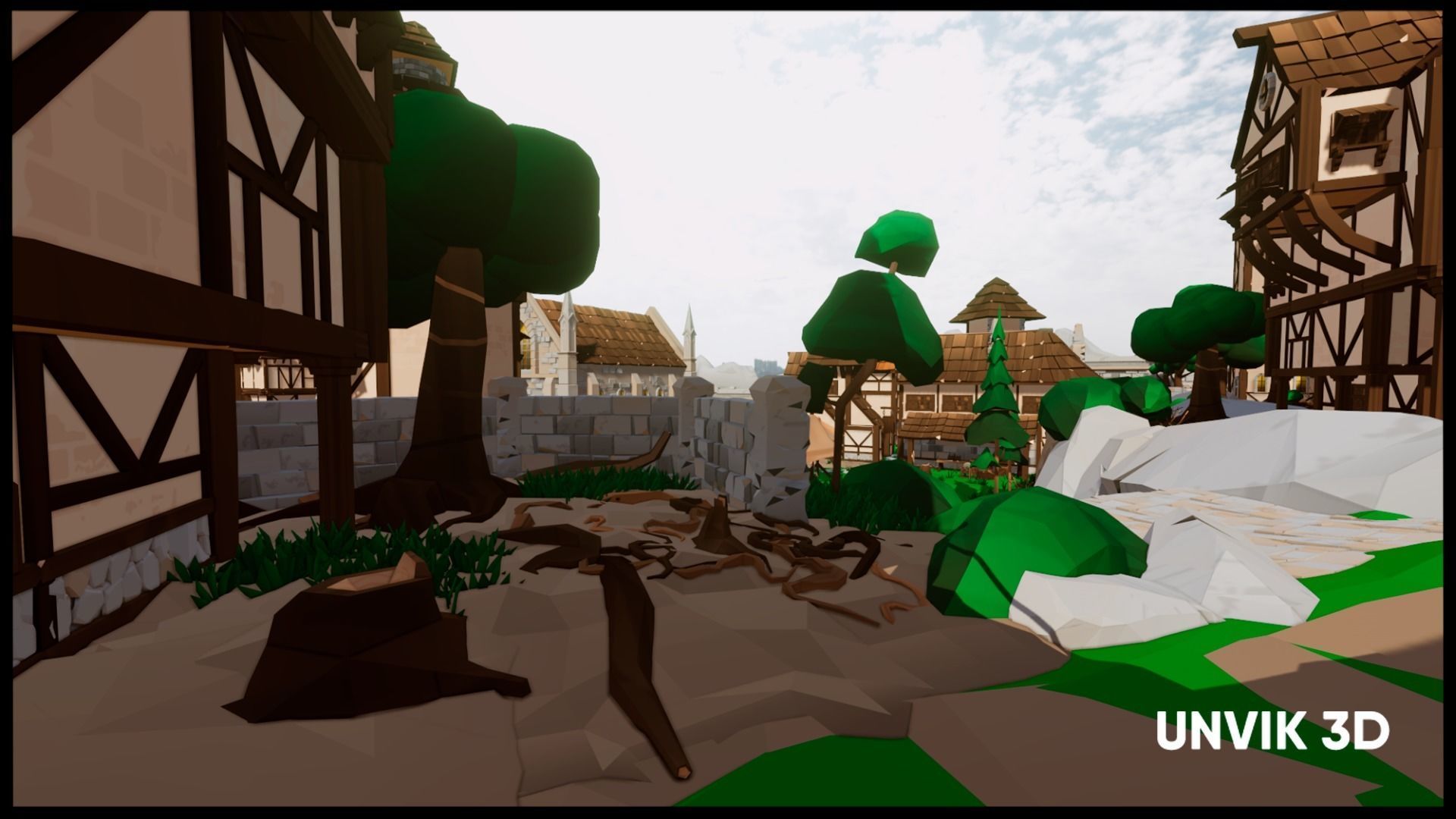 3D model Vegetation Kitbashing VR / AR / low-poly | CGTrader