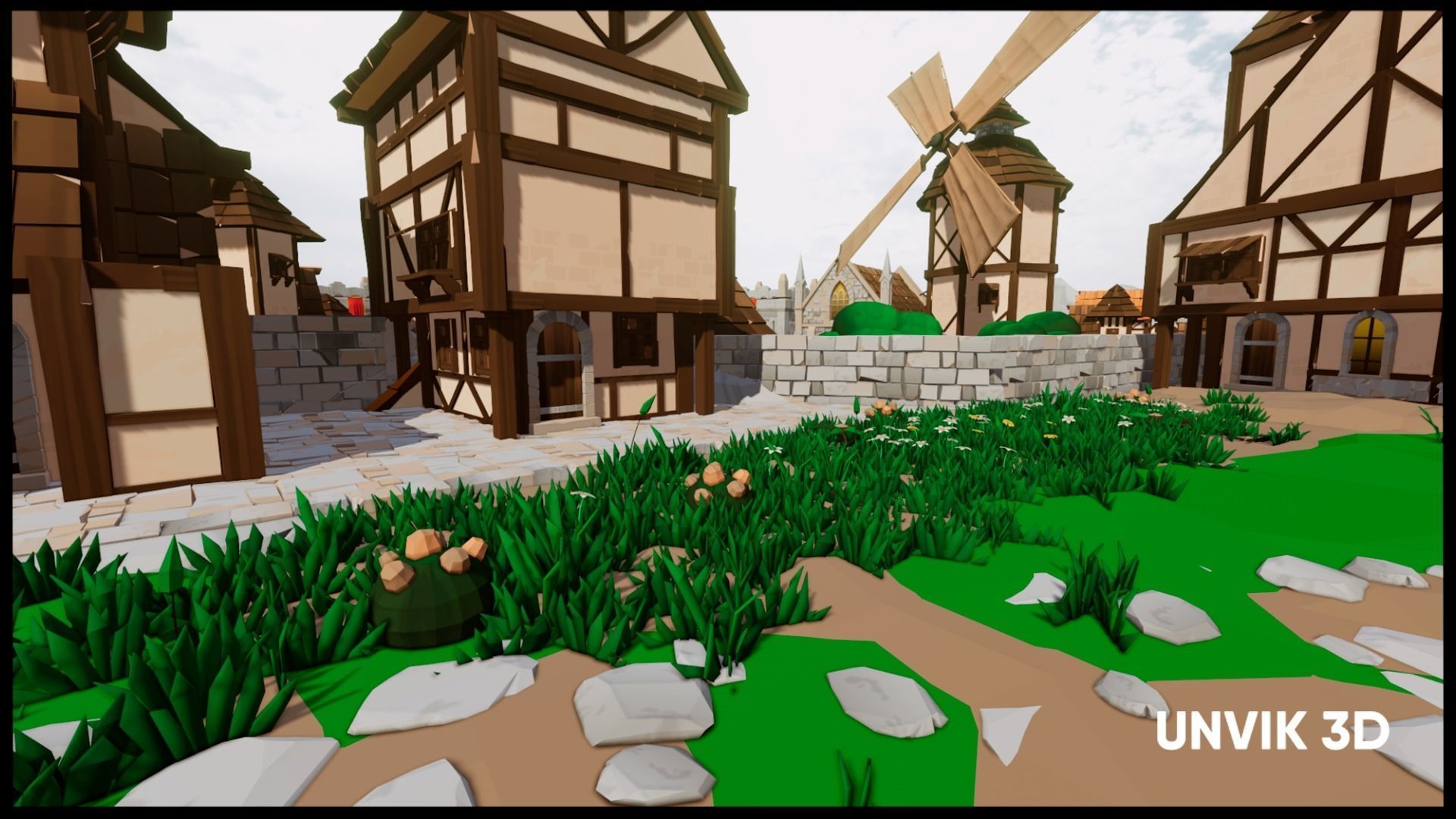 3D model Vegetation Kitbashing VR / AR / low-poly | CGTrader