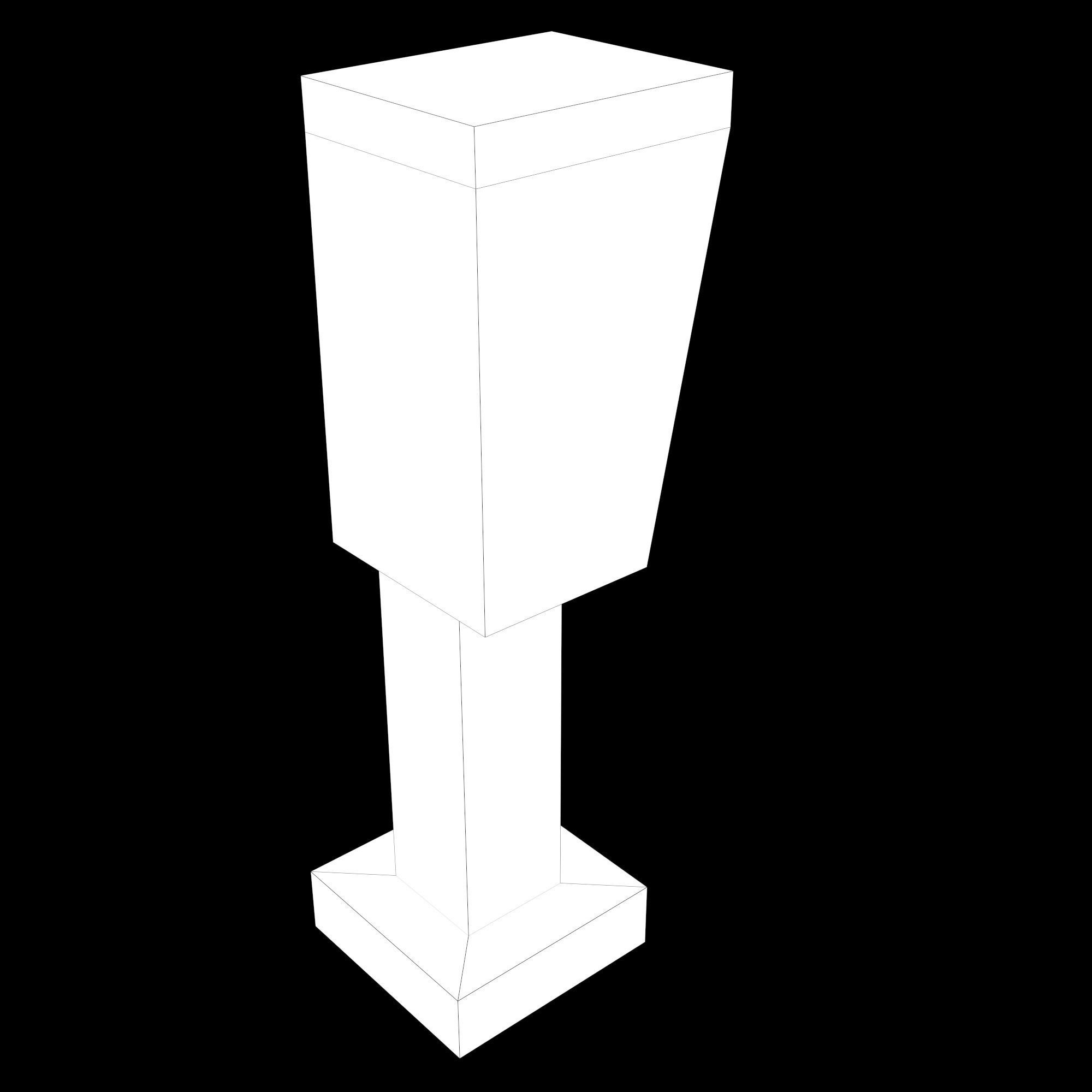 3D model Phonebooth Low-poly 3D model pay phone VR / AR / low-poly ...