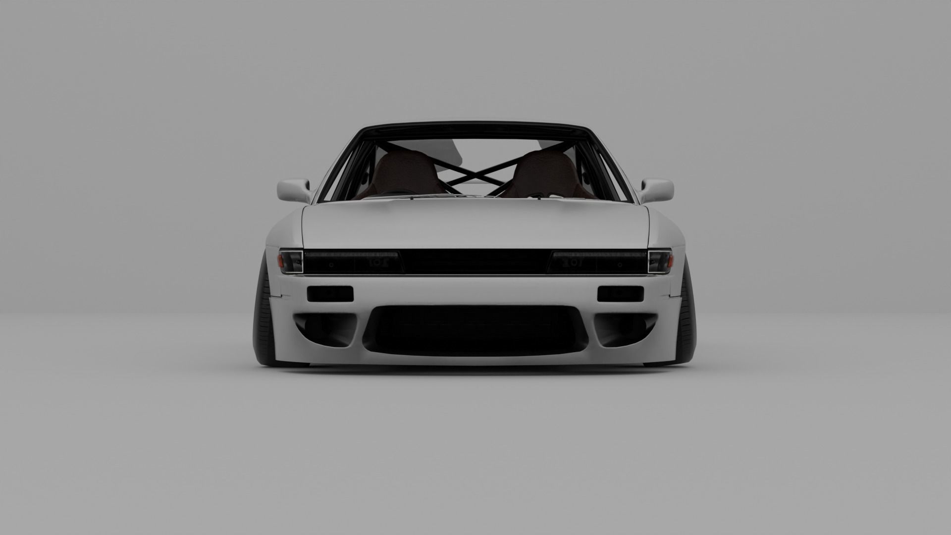 JDM s13 drift car 3D model | CGTrader