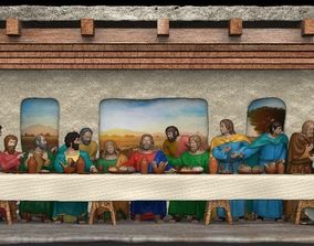 Last supper 3D Models | CGTrader