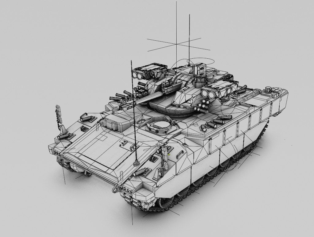 3D model BTR machine VR / AR / low-poly | CGTrader