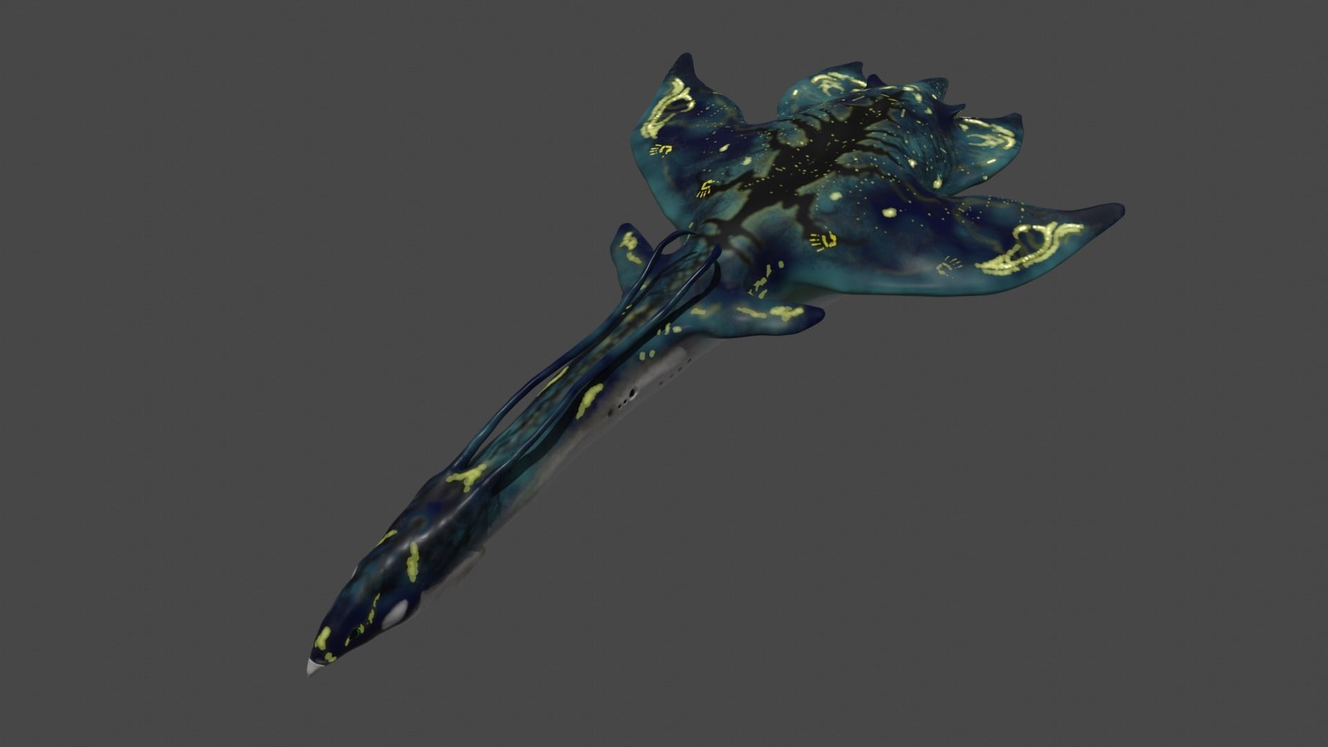 Ilu avatar the way of water 3D model animated rigged | CGTrader