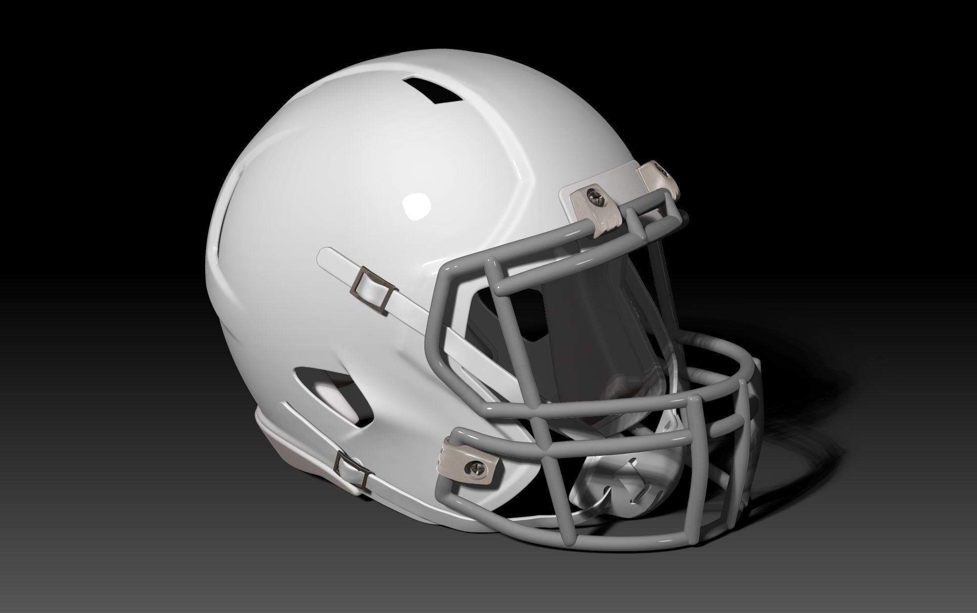 NFL Riddell Speed helmet with padding 3D model 3D printable | CGTrader