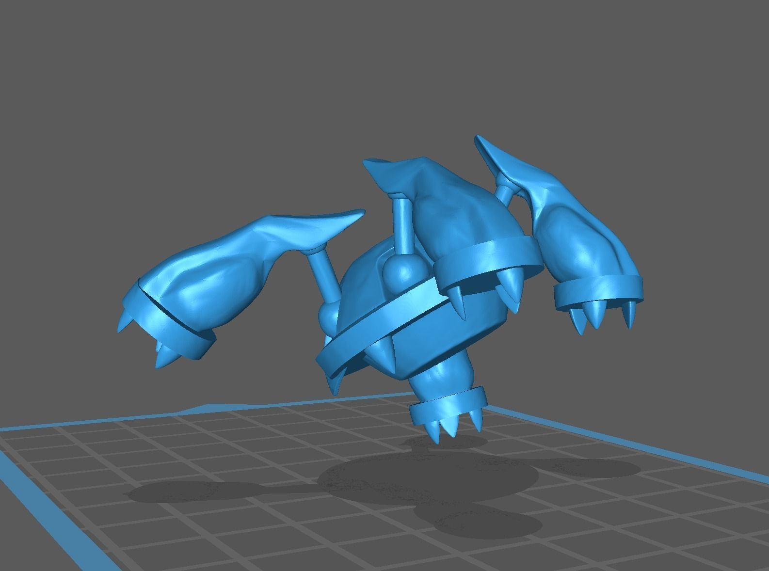 Metagross pokemon 3D print model 3D model 3D printable | CGTrader