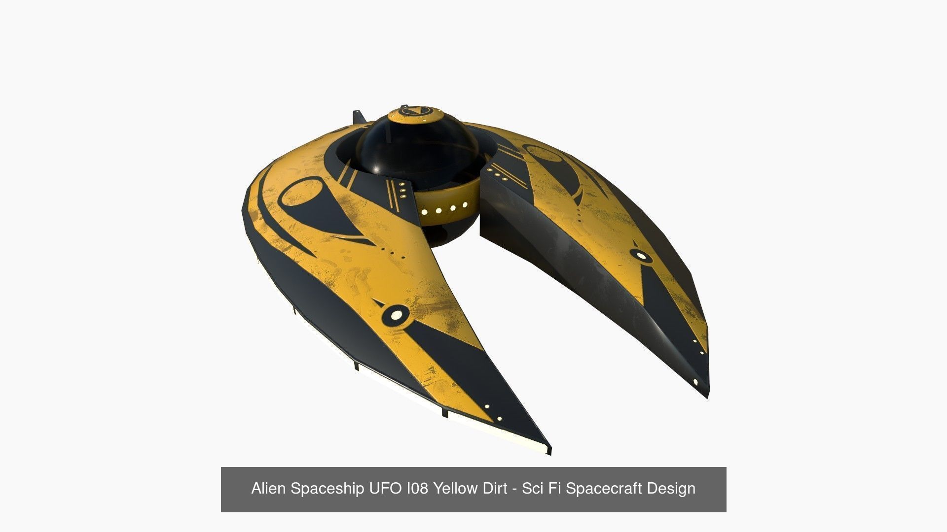 10 Alien Spaceship UFO I Collection - Sci Fi Spacecraft Design VR / AR ...