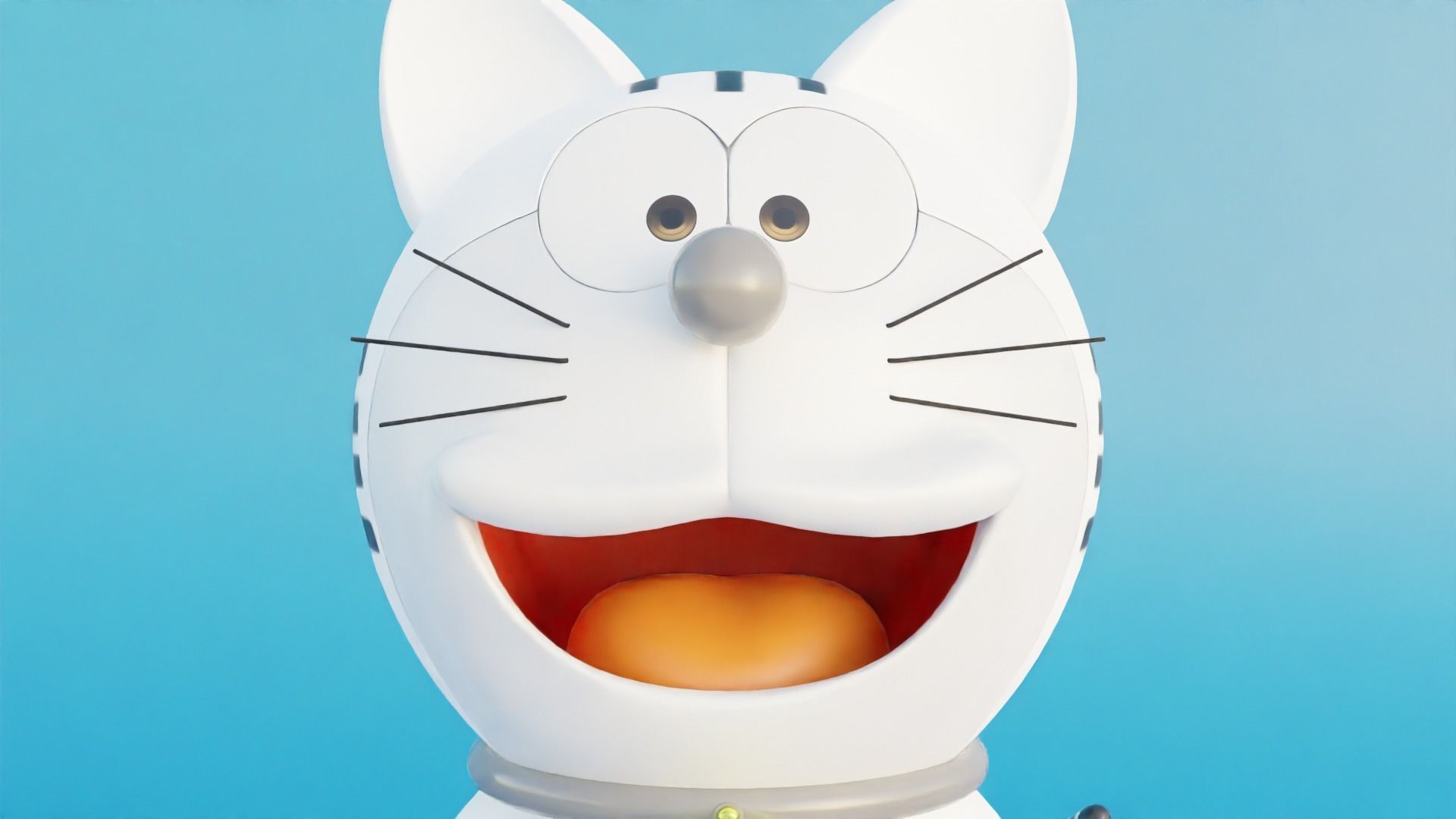 Toranomon doraemon 3D model rigged | CGTrader