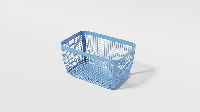 Plastic Basket 3D model | CGTrader
