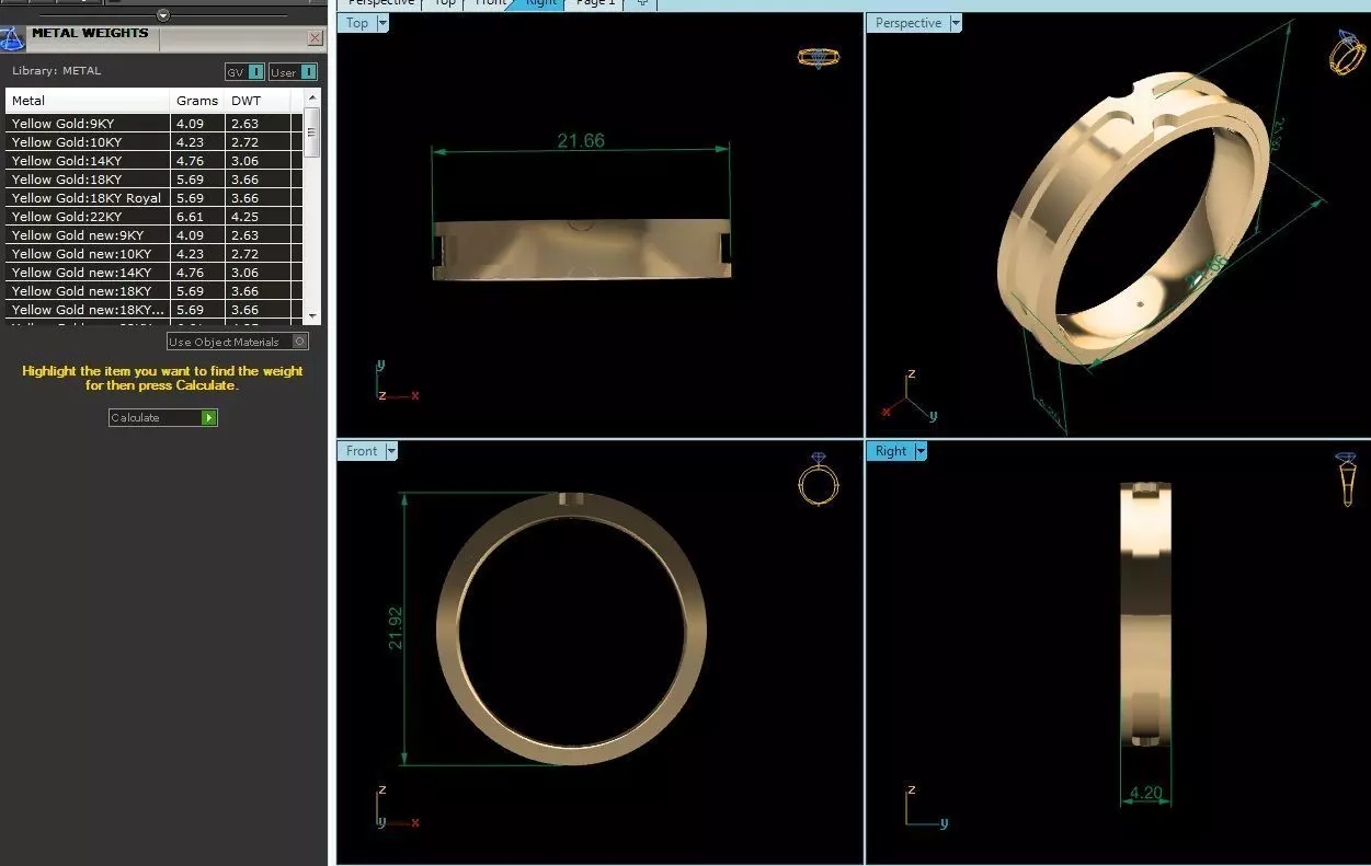 Band 3dm Render Details 3D model 3D printable | CGTrader