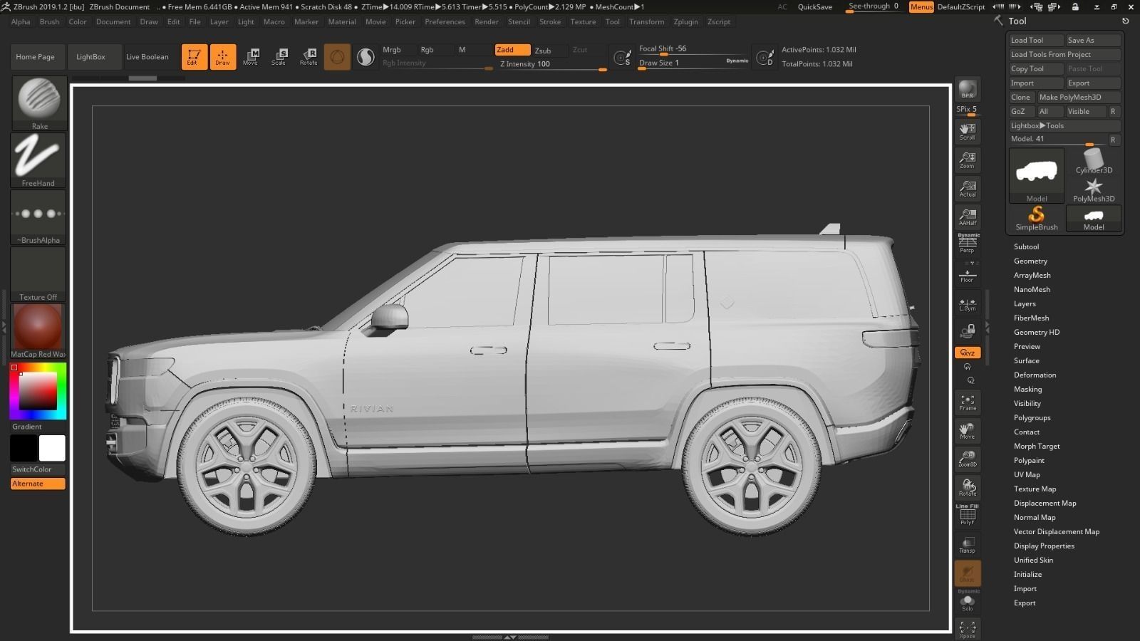 Rivian R1S 3D MODEL 3D model | CGTrader