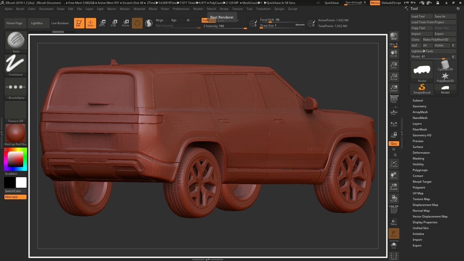 Rivian R1S 3D MODEL 3D model | CGTrader
