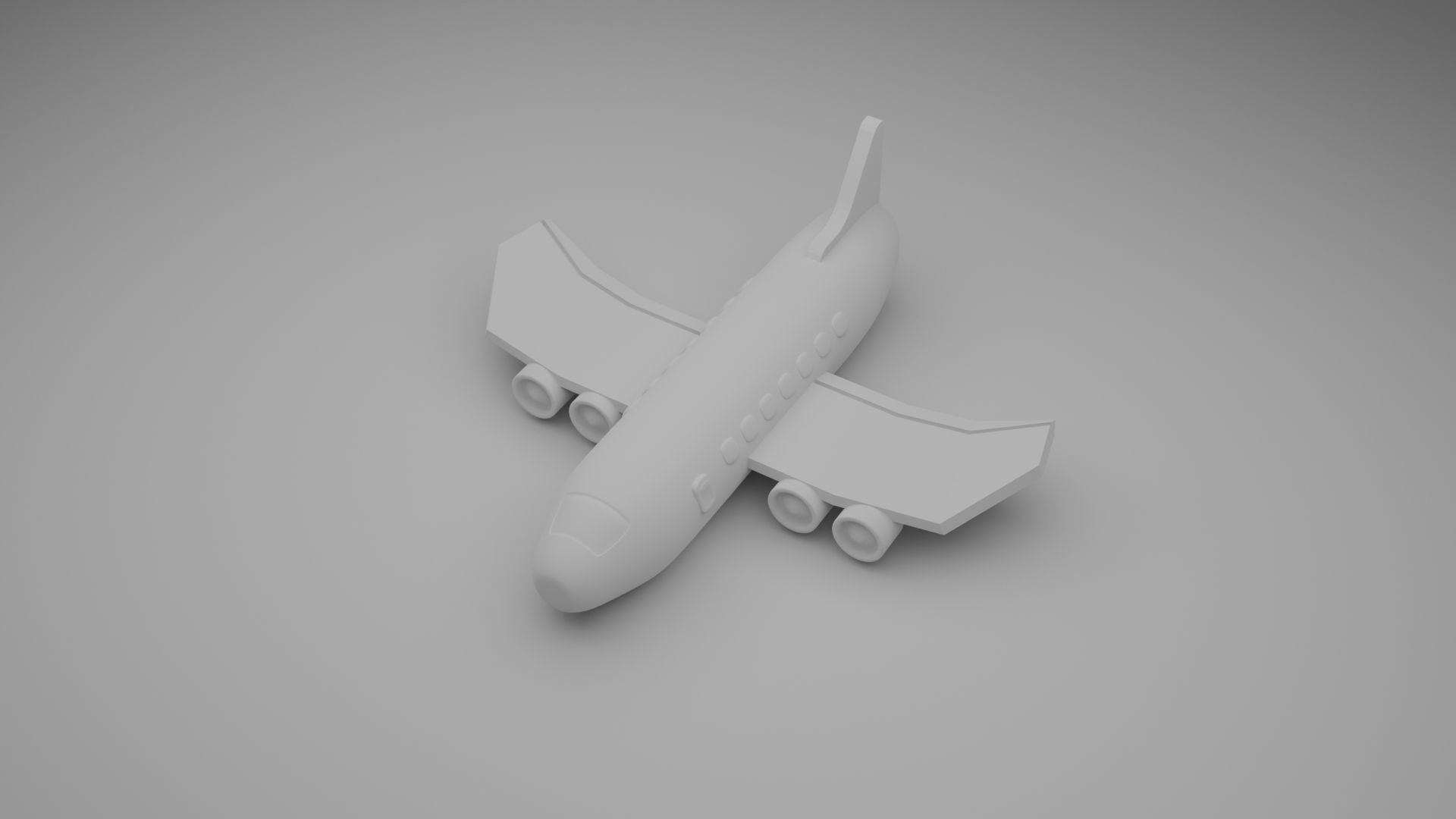 Airplane Toy Model 3D model | CGTrader