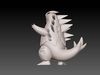 Pokemon tyranitar 3D model 3D printable | CGTrader