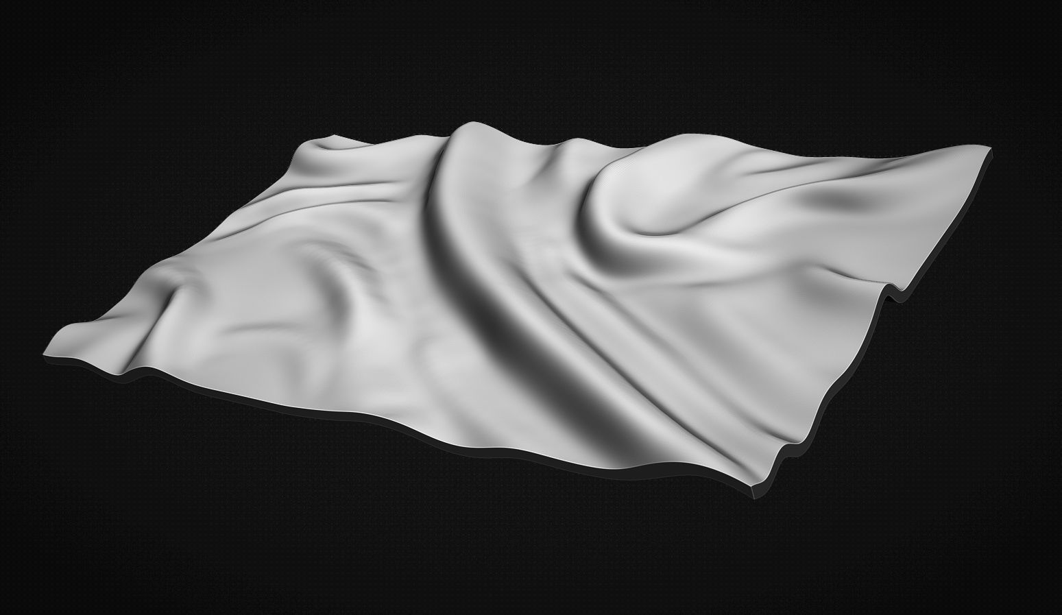 Wavy Flag 3d Model 3d Printable Cgtrader 2984