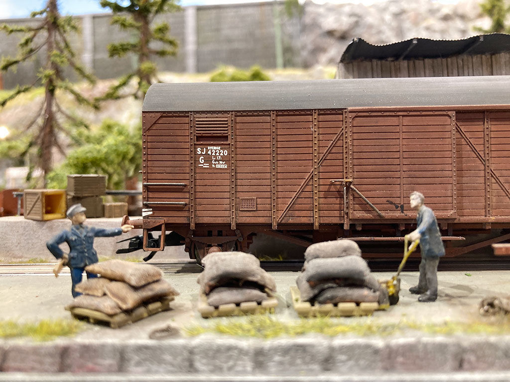 ROLLS-0023 Swedish SJ Litt G Freight Car H0-scale 3D model 3D printable ...