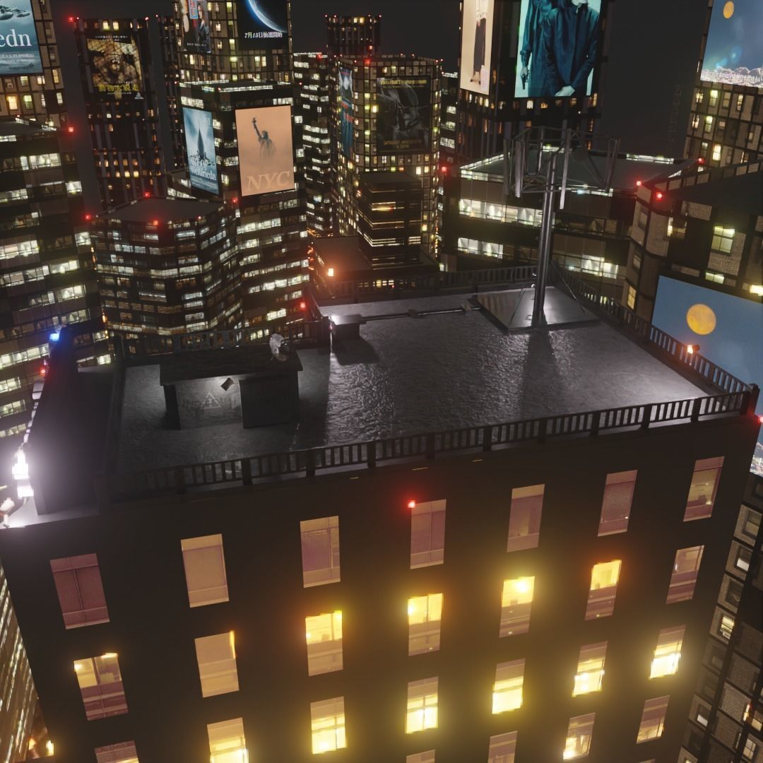 City assets 3D model 3D model | CGTrader