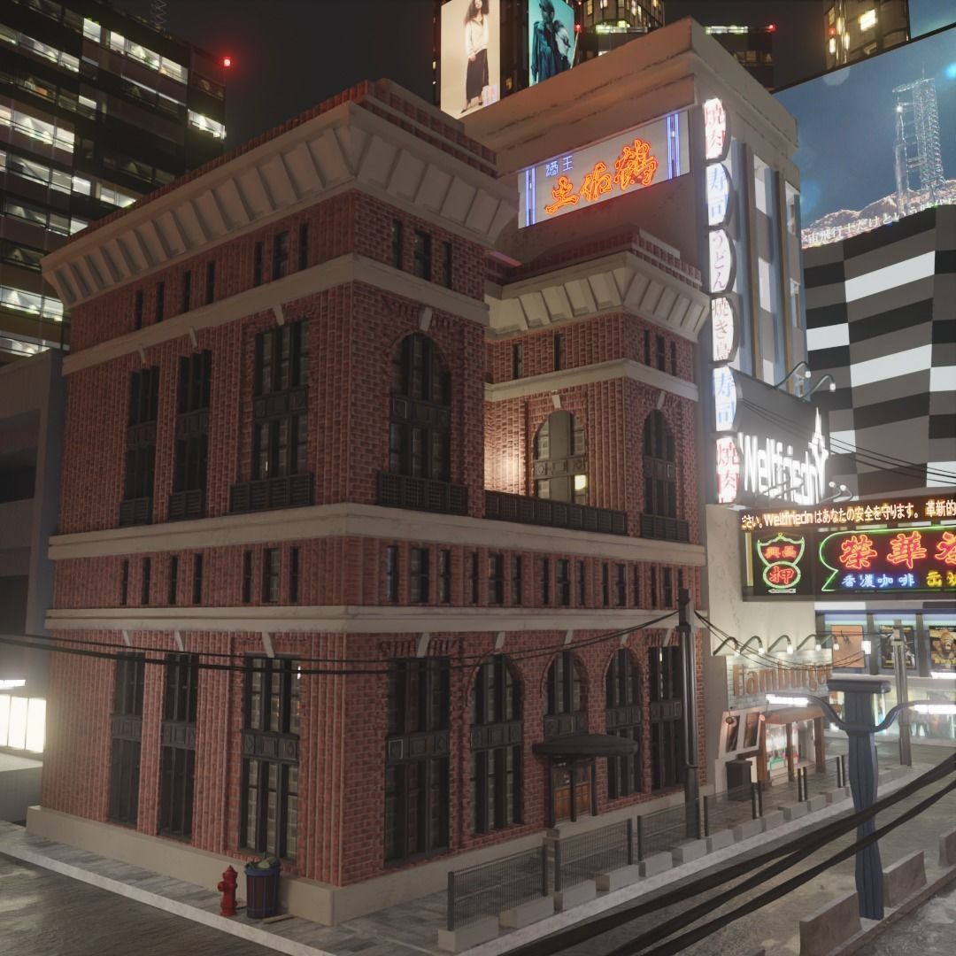 City assets 3D model 3D model | CGTrader