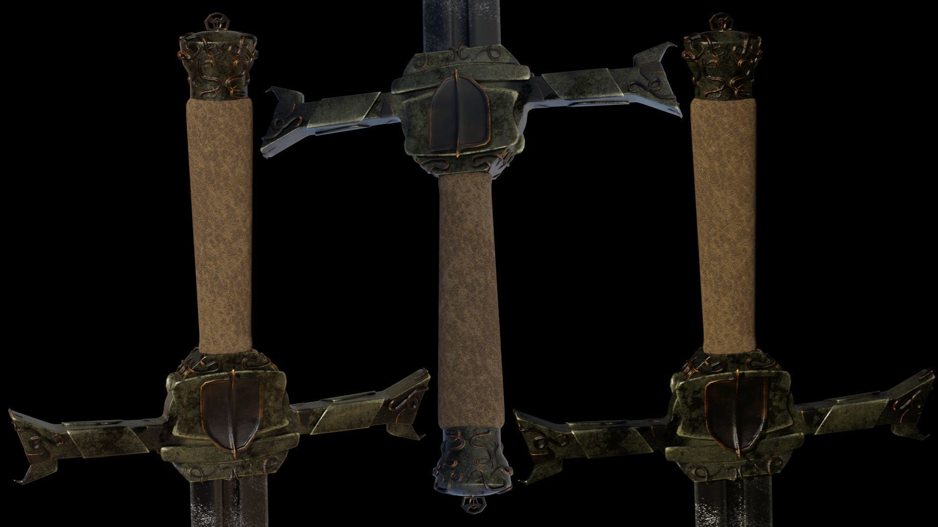 Old Sword free 3D model | CGTrader