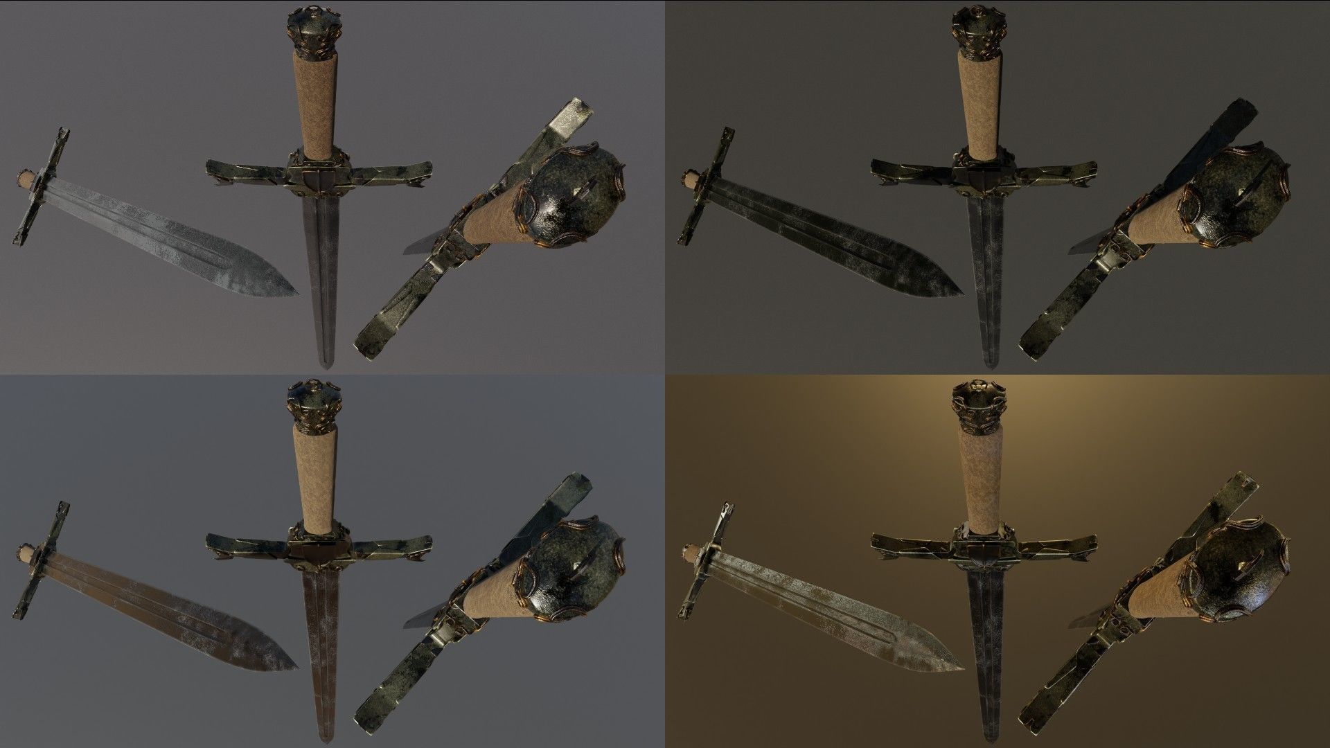 Old Sword free 3D model | CGTrader