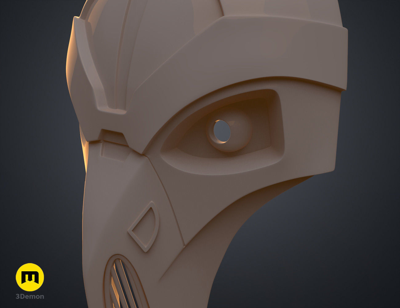 Sith Inquisitor Mask - Tales of the Jedi 3D model 3D printable | CGTrader