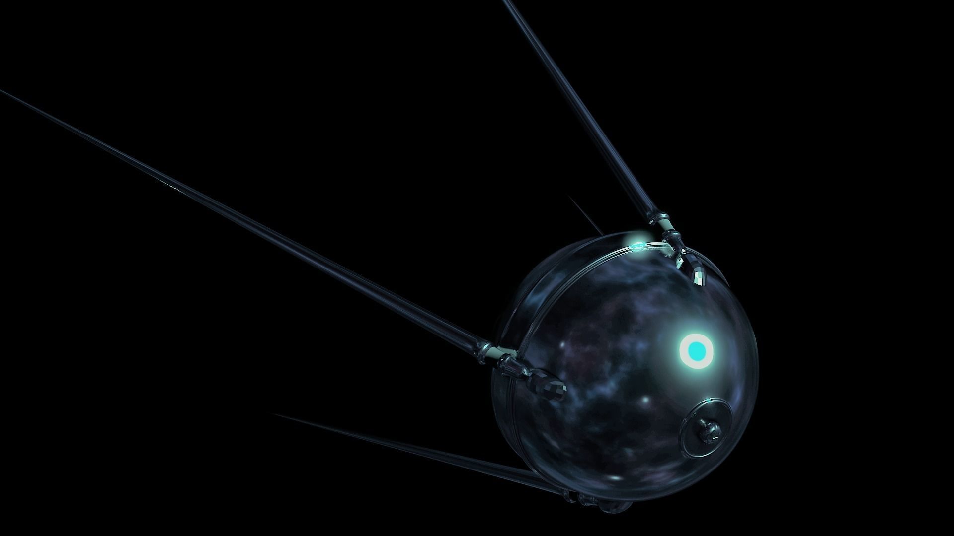 Revive History- 3D Model of Sputnik stella spacecraft free 3D model ...