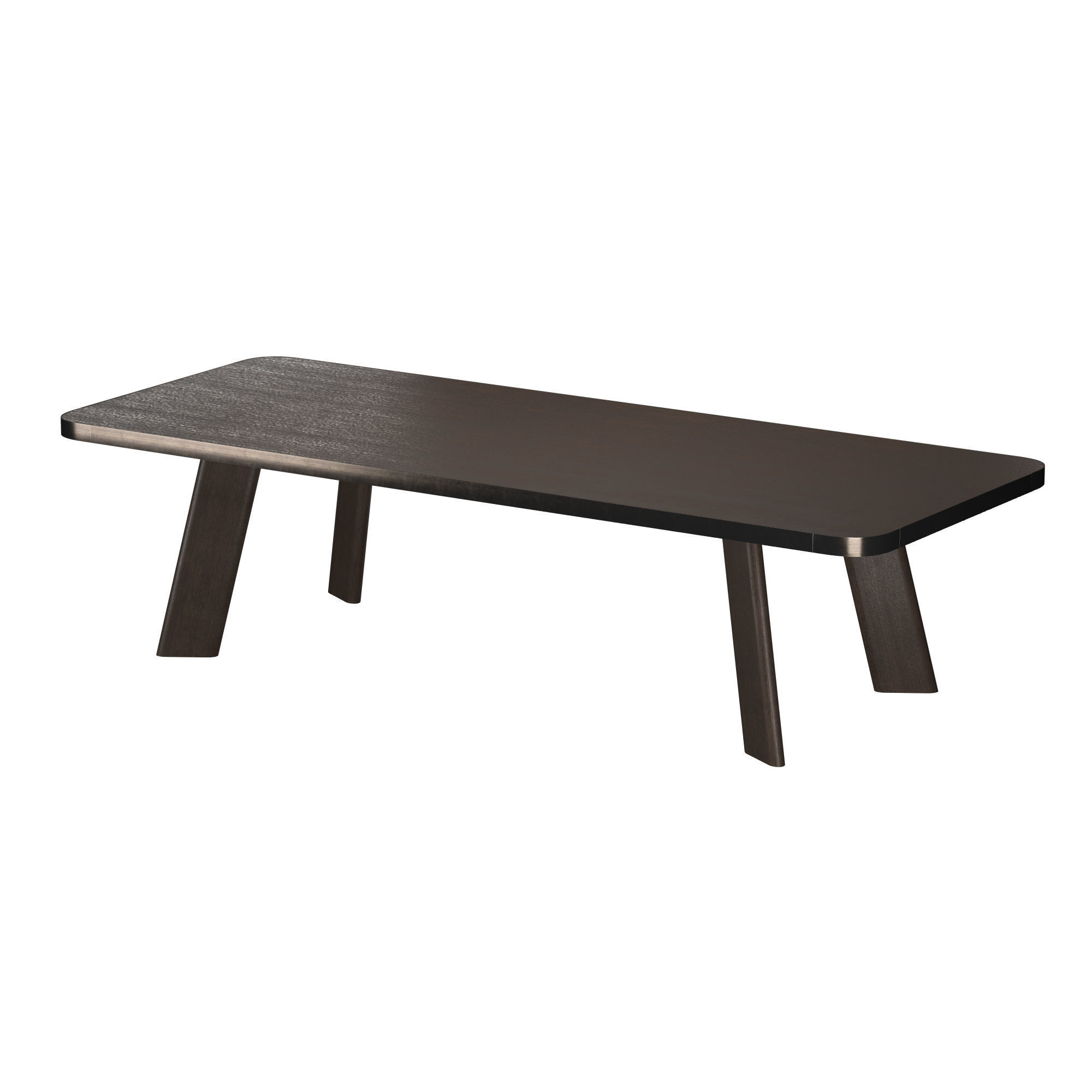 Native Rectangular Dining Table 3D model | CGTrader