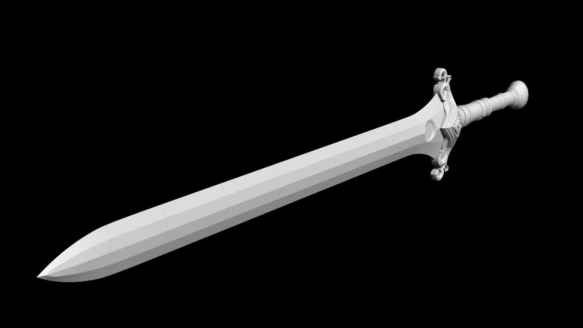 God of war Ragnarok Sword of king hrolf kraki skofnung 3D model 3D ...