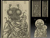 Pastafarianism Flying Spaghetti Monster Icon 3D model 3D printable ...